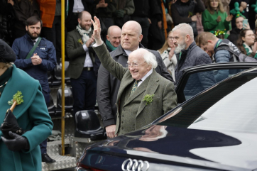 Diary | President And Sabina Host A St Patricks Day Reception ...